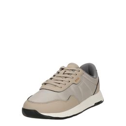 BOSS Sneaker 'Titanium' Herren Größe 44 beige / kitt / dunkelgrau