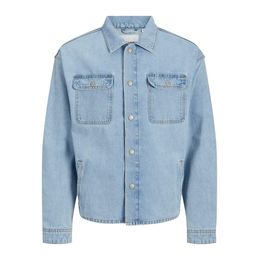 Jack & Jones JACK & JONES Jacke 'Chase' Herren Gr&ouml;&szlig;e M hellblau