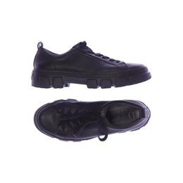 Paul Green Sneaker Damen Größe 38.5 Second Hand schwarz