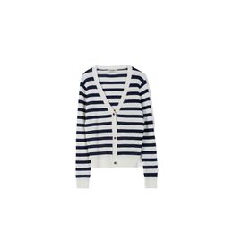Camomilla Italia Knit Cardigan 'Ceres' female Blue, White size 48