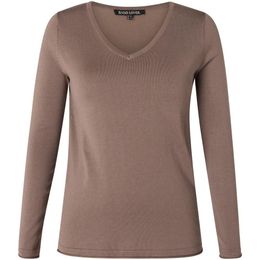 Base Level Pullover Damen Gr&ouml;&szlig;e L taupe