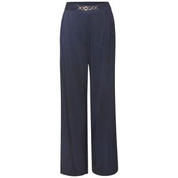 Vivance Bundfaltenhose Damen Gr&ouml;&szlig;e 44 navy