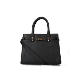 Manfield Handtasche Damen Gr&ouml;&szlig;e One Size gold / schwarz