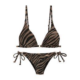 Bruno Banani Bikini Damen Gr&ouml;&szlig;e M braun / schwarz