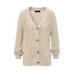 Aniston Casual Knit Cardigan female Beige size 46