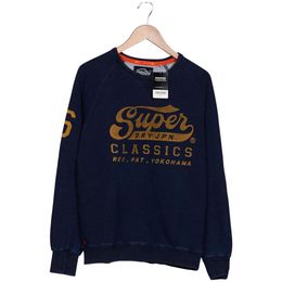 Superdry Sweater Herren Größe M Second Hand blau