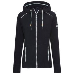 Kangaroos Fleecejacke Damen Gr&ouml;&szlig;e XXL navy / wei&szlig;