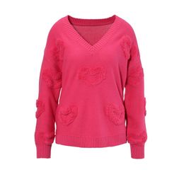 Aniston CASUAL Pullover Damen Gr&ouml;&szlig;e S rosa