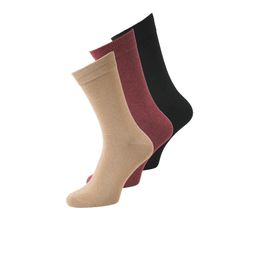 Jack & Jones JACK & JONES Socken 'JACORDINARY' Herren Größe 41/46 bordeaux
