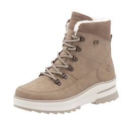 Remonte Schnürstiefel Damen Größe 45 beige / camel / hellbraun Winterschuhe