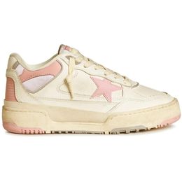 Golden Goose Deluxe Brand Golden Goose Low-Top Sneaker - baskets forty2 en cuir - Gr. 37 (EU) - in Beige - f&uuml;r Damen