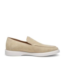 Heinrich Dinkelacker Slipper & Pantoletten - Loafer Genua Plain Loafer V - Gr. 43 (EU) - in Beige - f&uuml;r Damen