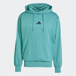 adidas Sportswear Sportsweatshirt 'Feelcozy' Herren Größe XL türkis / schwarz