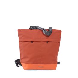 7CLOUDS Damen Cityrucksack "Simse 7.1", orange, Polyethylen, Tarpaulin, Rucks&auml;cke, mit recyceltem PET