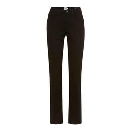 Brax Damen 5-Pocket-Hose "Style CAROLA", schwarz, Gr. 42, Web, 40% Lyocell, 28% Modal, 17% Baumwolle, 12% Elastomultiester, 3% Elasthan, Hosen