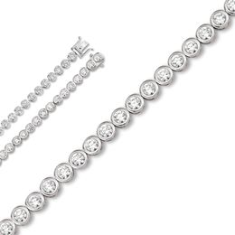 ONE ELEMENT Damen Silberarmband "Zirkonia Armband aus 925 Silber 17 cm &Oslash; 5,4 mm", 17,mit Zirkonia, Silber 925 (Sterlingsilber), silber, Silber 925