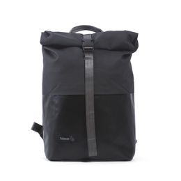 7CLOUDS Laptoprucksack "Kira 7.1", schwarz, Polyethylen, Tarpaulin, Rucksäcke, mit recyceltem PET