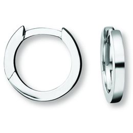 ONE ELEMENT Damen Paar Creolen "Ohrringe Creolen aus 925 Silber &Oslash; 11,5 x 1,8 mm", Damen, Silber 925 (Sterlingsilber), silber, Silber 925