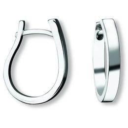 ONE ELEMENT Damen Paar Creolen "Ohrringe Creolen aus 925 Silber", Damen, Silber 925 (Sterlingsilber), silber, Silber 925 (Sterlingsilber), Ohrringe,