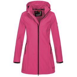 Damen Softshelljacke "Alessia", rosa, Gr. S, Alessandro Salvarini, Obermaterial: 96% Polyester, 4% Elasthan; Innenseite: 100% Polyester, Jacken, lang