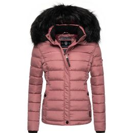 Navahoo Damen Steppjacke "Miamor", rosa, Gr. S, Oberstoff: 100% Polyester; Futter: 100% Polyester; Wattierung: 100% Polyester; &Auml;rmelfutter: 100%