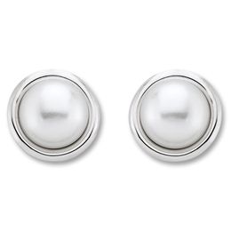 ONE ELEMENT Damen Paar Ohrh&auml;nger "Ohrringe Ohrstecker aus 925 Silber", Damen, Perlen Silber 925 (Sterlingsilber), silber, Perlen, Silber 925