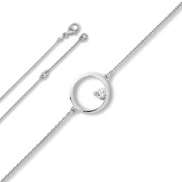 ONE ELEMENT Damen Silberarmband "Zirkonia Armband aus 925 Silber 19 cm", 19,mit Zirkonia, Silber 925 (Sterlingsilber), silber, Silber 925