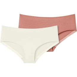 Schiesser Damen Panty "Cotton Lace", Gr. 48, bunt, Single Jersey, Obermaterial: 95% Baumwolle, 5% Elasthan, unifarben, Unterhosen, mit femininem