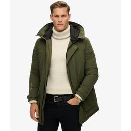 Superdry Herren City Gepolsterter Parka Mantel Kaki - Gr&ouml;&szlig;e: L 1020202000579ZC3003