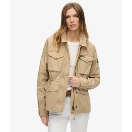 Superdry Damen Military M65 Jacke mit Futter Gr&uuml;n - Gr&ouml;&szlig;e: 38 20822170006265CL017