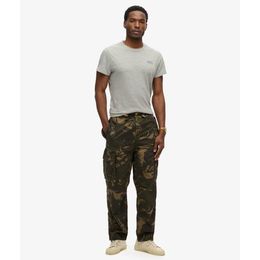 Superdry Herren Gr&uuml;n Weit Geschnittene Parachute Hose, Gr&ouml;&szlig;e: 30/32 1061815000300QX1060