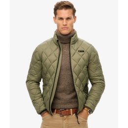 Superdry Herren Fuji Lite Jacke mit Rautensteppung Gr&uuml;n - Gr&ouml;&szlig;e: S 10202020006128MI001