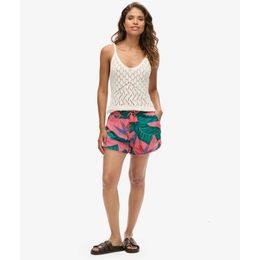 Superdry Damen Beach Shorts, Rosa, Gr&ouml;&szlig;e: 42 21234295001372KO020