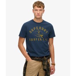 Superdry Herren Locker Geschnittenes Lo-fi Outdoor-t-shirt Navy - Gr&ouml;&szlig;e: L 104040550317509S003