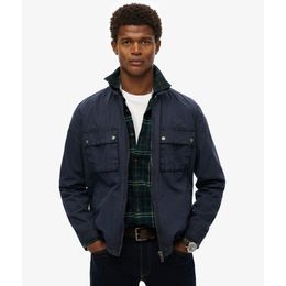 Superdry Herren Essentials Jacke mit Rei&szlig;verschluss Navy - Gr&ouml;&szlig;e: Xxl 102020050093998T005