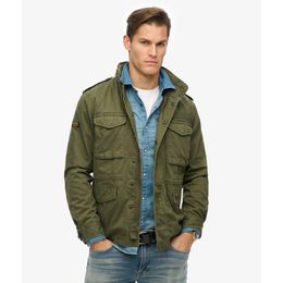 Superdry Herren Rookie Feldjacke Khaki - Gr&ouml;&szlig;e: M 1020200500954D8B002