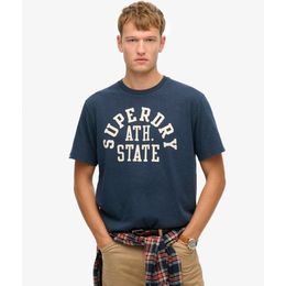 Superdry Herren Vintage Athletic Essential Grafik-t-shirt Marineblau - Gr&ouml;&szlig;e: Xxxl 104040550317409S120