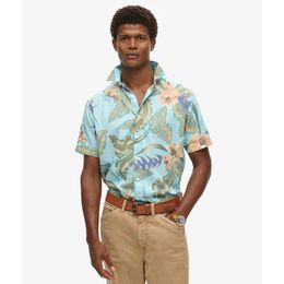 Superdry Herren Hawaii-hemd Blau - Gr&ouml;&szlig;e: Xxl 10410090001542DU005