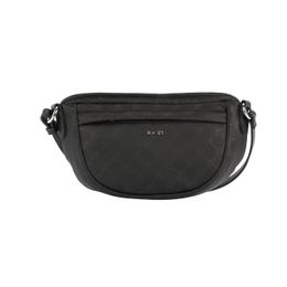 JOOP! JOOP Damen Schultertasche "Nylon Cornflower Zella Shoulderbag Shz", schwarz, Nylon, Taschen