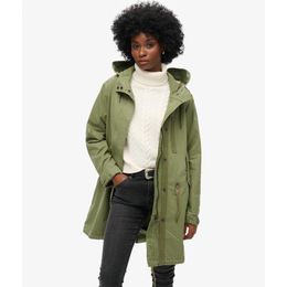 Superdry Damen Gr&uuml;n Vintage Field Parka, Gr&ouml;&szlig;e: 36 - Gr&ouml;&szlig;e: 36 20822170005746JE030