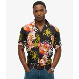 Superdry Herren Hawaiian Resort Hemd Schwarz - Gr&ouml;&szlig;e: Xxl 10410090001962EE005