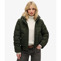 Superdry Damen Everest Bomberjacke Gr&uuml;n - Gr&ouml;&szlig;e: 38 20822185006201KM017