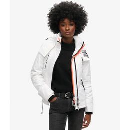 Superdry Damen Mountain SD Windcheater Wei&szlig; - Gr&ouml;&szlig;e: 36 208221750031901C030