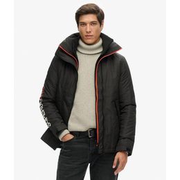 Superdry Herren Yachter Windbreaker-jacke mit Kapuze Schwarz - Gr&ouml;&szlig;e: S 10202010003628KX001