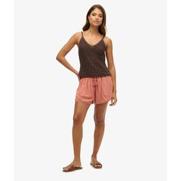 Superdry Damen Rosa Beach Shorts, Gr&ouml;&szlig;e: 38 2123429500137NLX017