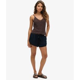 Superdry Damen Marineblau Beach Shorts, Gr&ouml;&szlig;e: 40 212342950013798T019