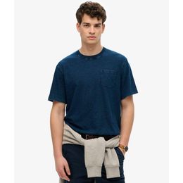 Superdry Men's The Merchant Store - T-shirt mit Tasche Marineblau - Gr&ouml;&szlig;e: S 104040500071817G001