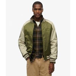 Superdry Herren Souvenir Bomberjacke Green - Gr&ouml;&szlig;e: M 10202005009622LX002