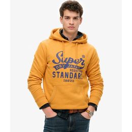 Superdry Herren Standard Hoodie mit Schriftzug Gelb - Gr&ouml;&szlig;e: S 10406065018916RG001