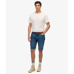 Superdry Herren Vintage Straight Shorts Blue - Gr&ouml;&szlig;e: 30 106161400005274G010